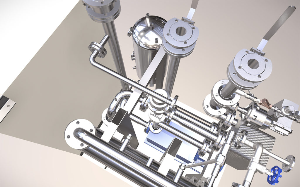 Tempco TREG HCE monofluid thermoregulation in 3D model - Tempco Blog