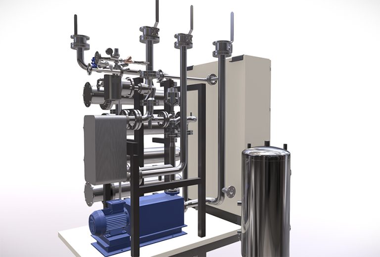Electrical heating in mono fluid thermoregulation with interactive 3D ...