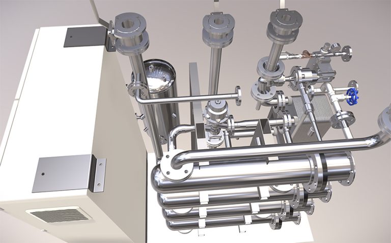 Electrical heating in mono fluid thermoregulation with interactive 3D ...